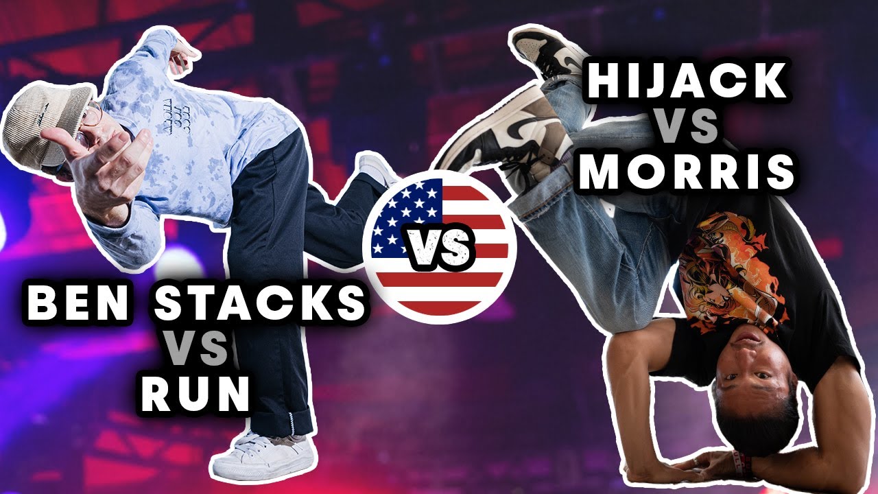 Ben Stacks vs. Run & Hijack vs. Morris | Red Bull BC One Cypher USA 2021 - YouTube
