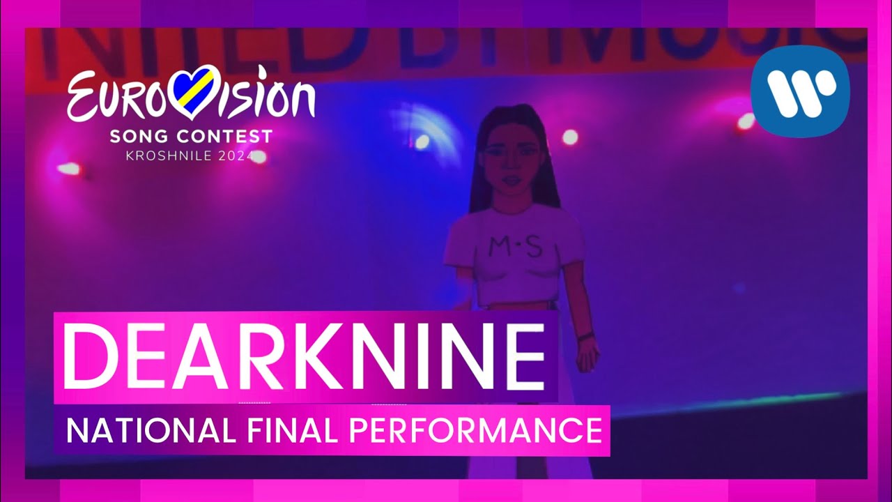 Dearknine national final performance (Sarima sand) Eurovision 2024 saba ...