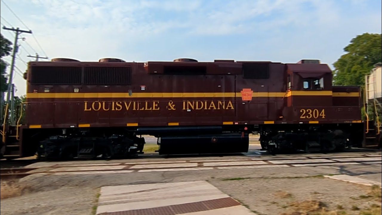 June 28th, 2023 Train 2/2: CSX local L305 with LIRC trailing 3rd - YouTube