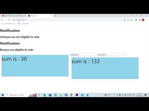 #lec 5: Condition handling in react js|How to use if else in React # ...