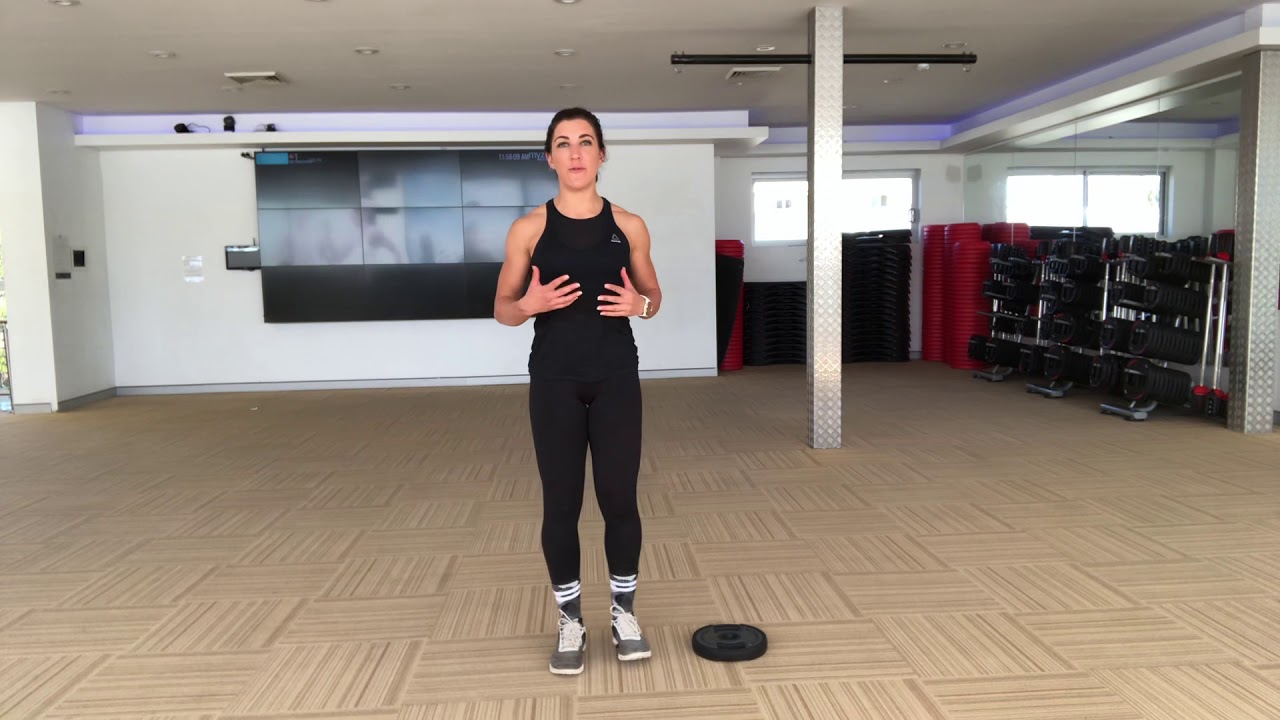 Weight Plate Burpee - YouTube