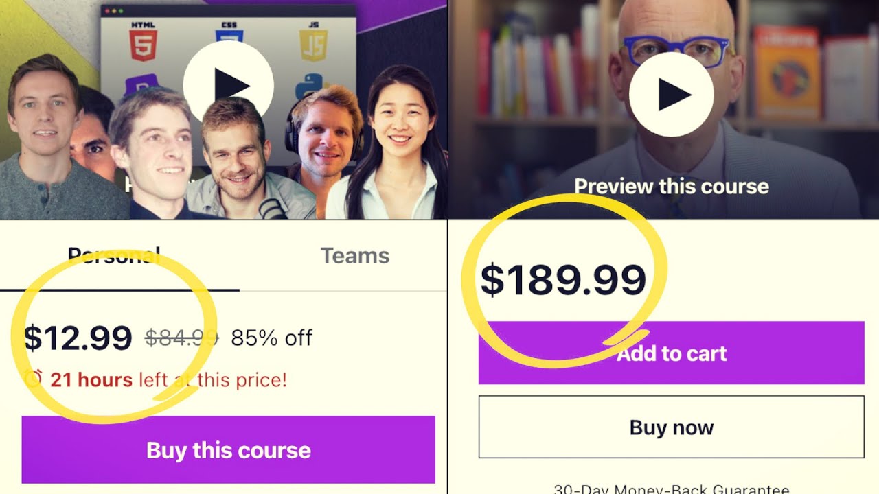 What the hell is going on with Udemy’s prices? - YouTube