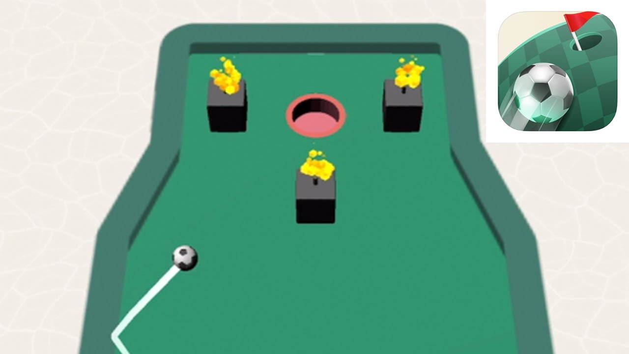 Folf Gameplay Level 1-20 (iOS) by Liontech Studios Made with Unity - YouTube