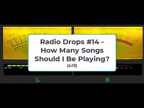 Radio Drops #14 - How Many Songs Should I Be Playing? - YouTube