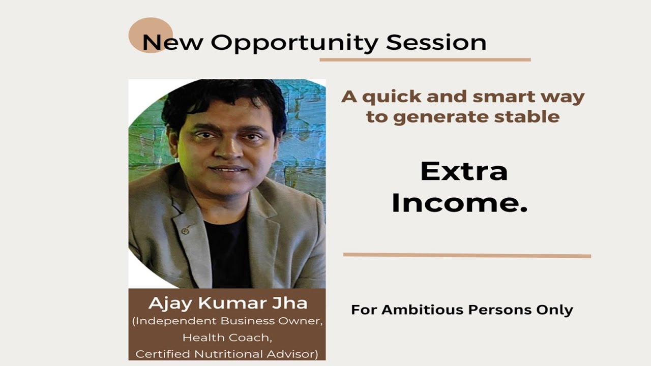 Why Extra Income is important for everyone? | How Amway Business works ...