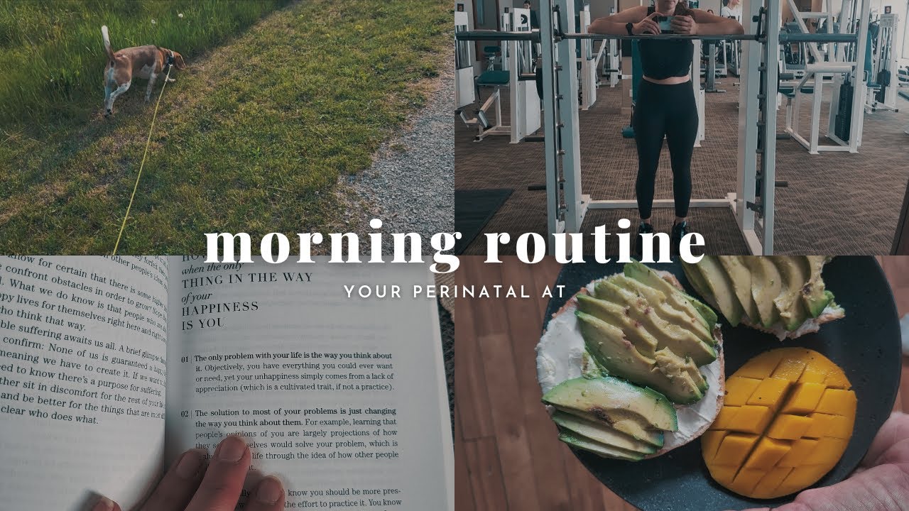7AM MORNING ROUTINE | healthy habits, down time, opening shift - YouTube