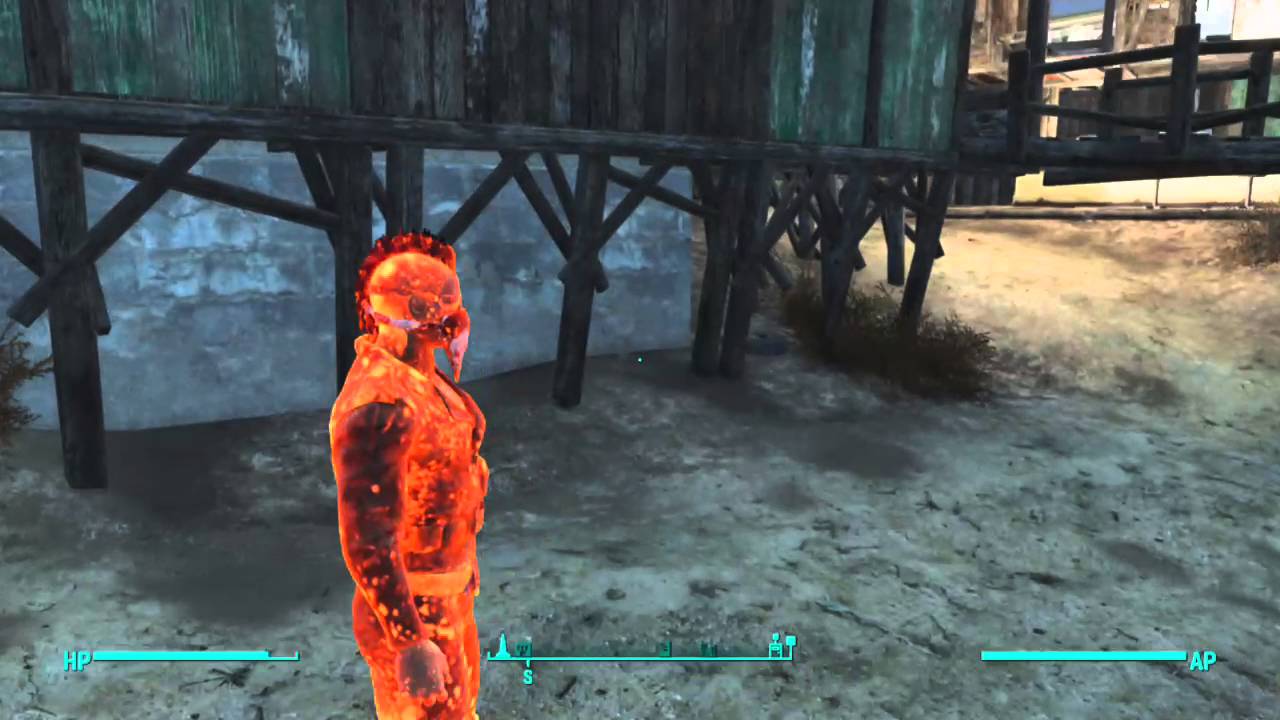 Fallout 4 Man on Fire Camo - YouTube