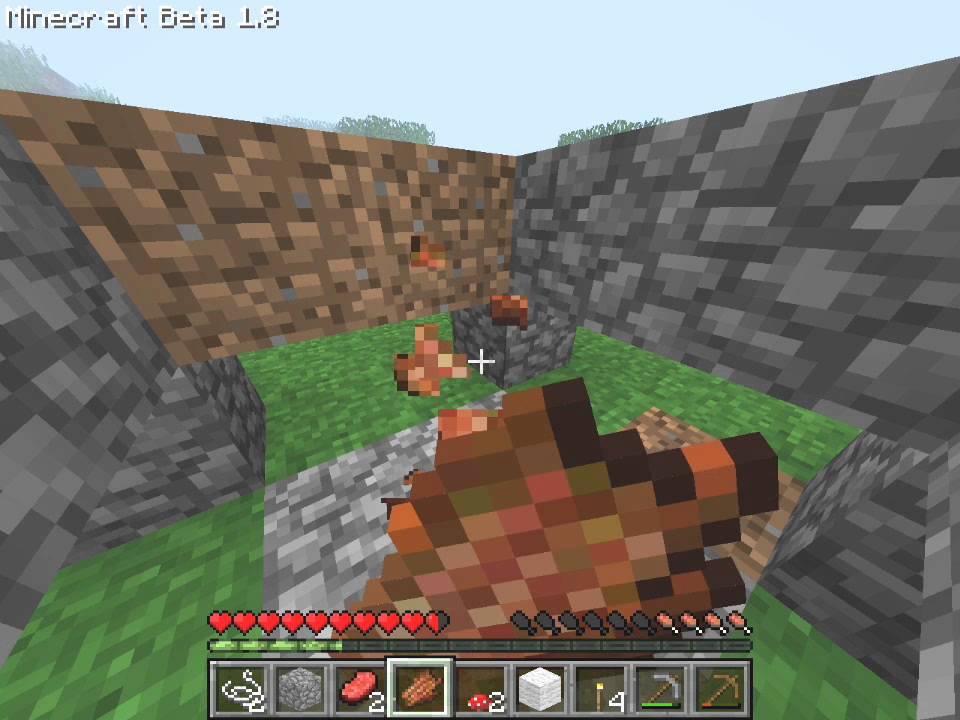 Minecraft 1.8 Adventure Update - Part 1 - Mushrooms, Rotten Flesh, and ...