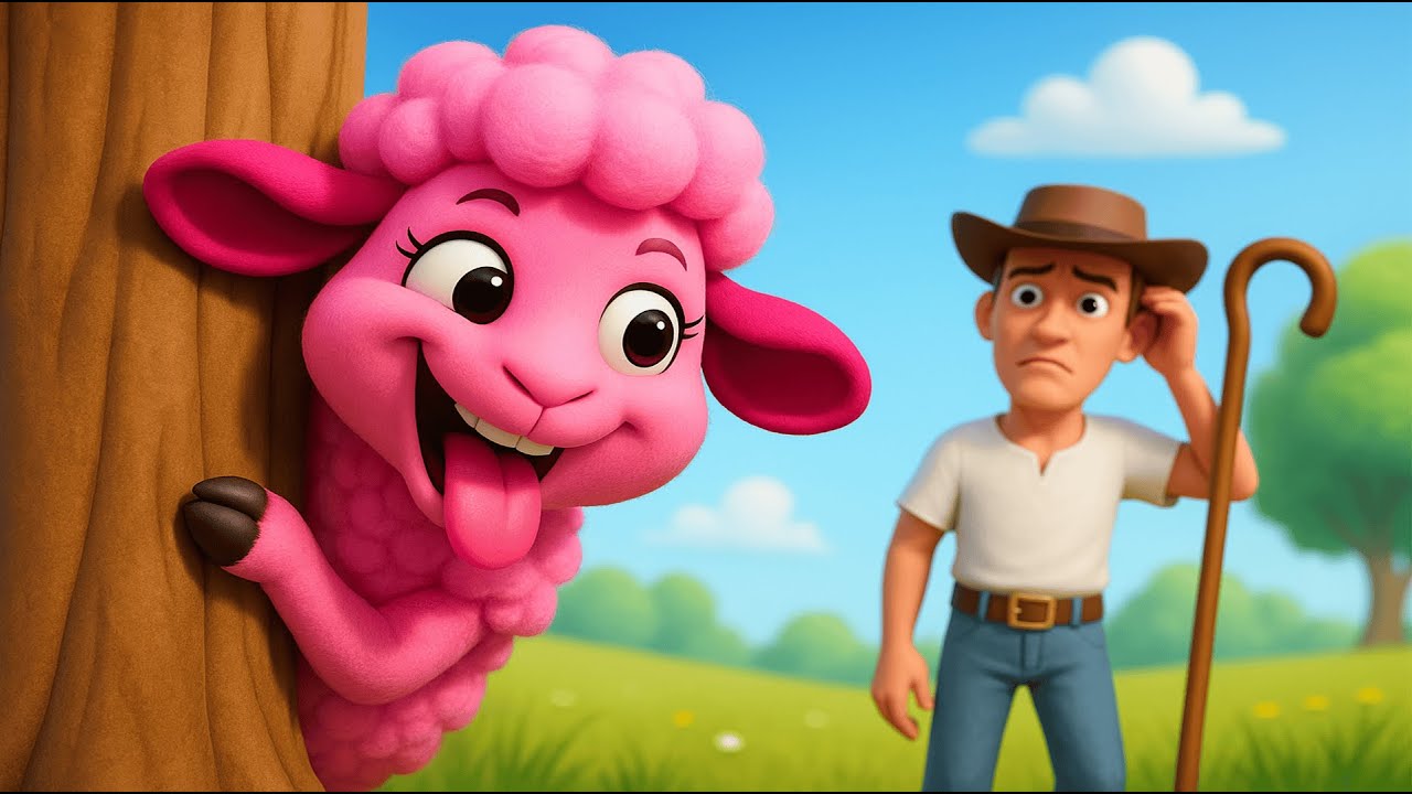 😂 Where’s the Sheep 🐏🌸😆- Funny Cartoon for Kids | BLU BLU SHOW - YouTube