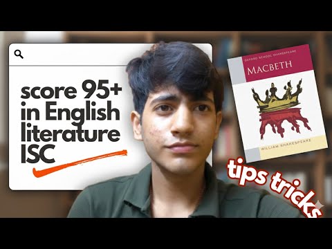 How to score 95+ in English Literature | ISC | tips & tricks