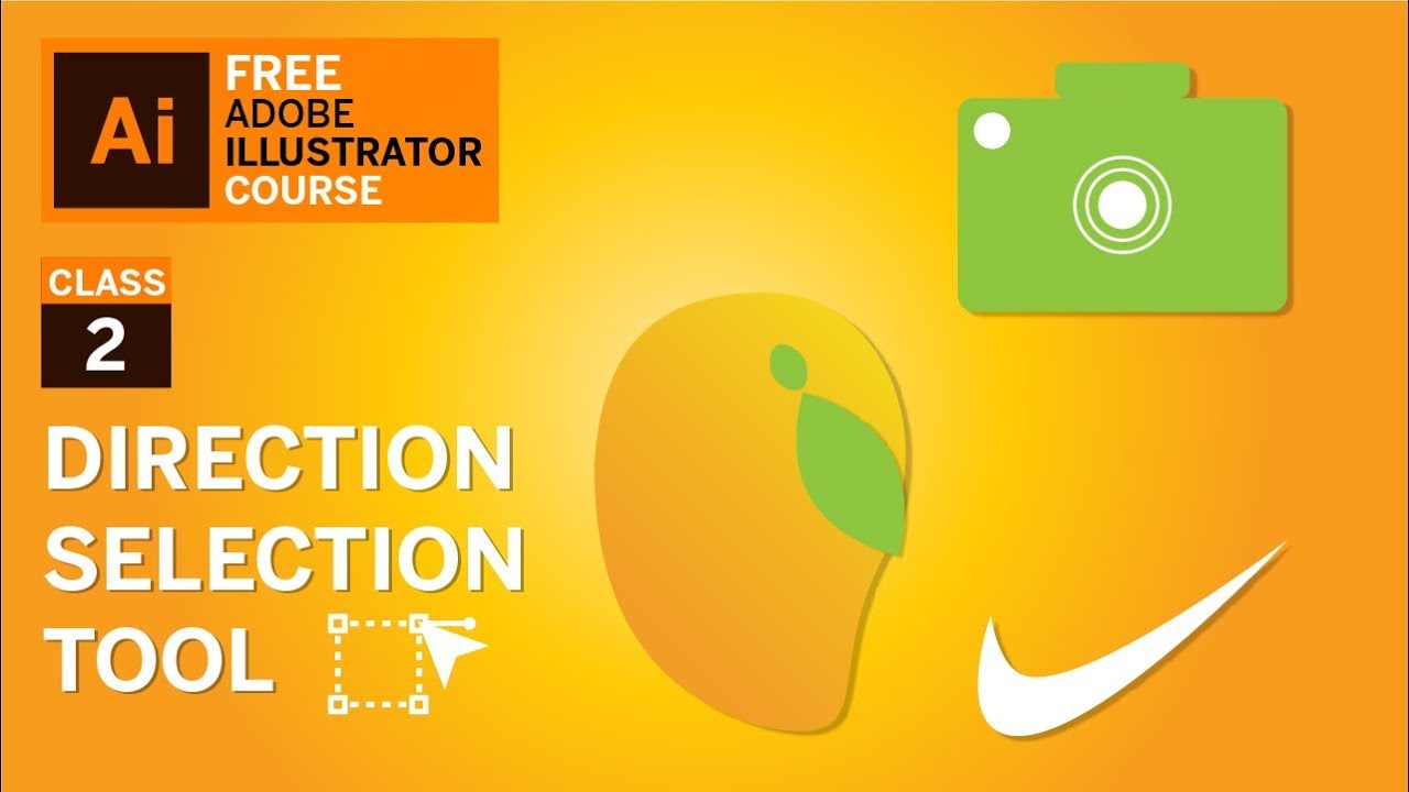 Class 2 Adobe Illustrator Course Direct Selection Tool In Urdu class-2-adobe-illustrator-course-direct-selection-tool-in-urdu