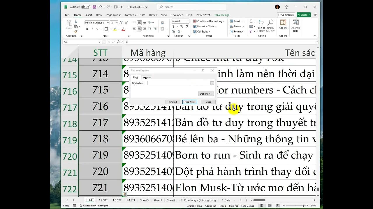 Livestream - Xoá mù Excel K3 - Buổi 1 - YouTube