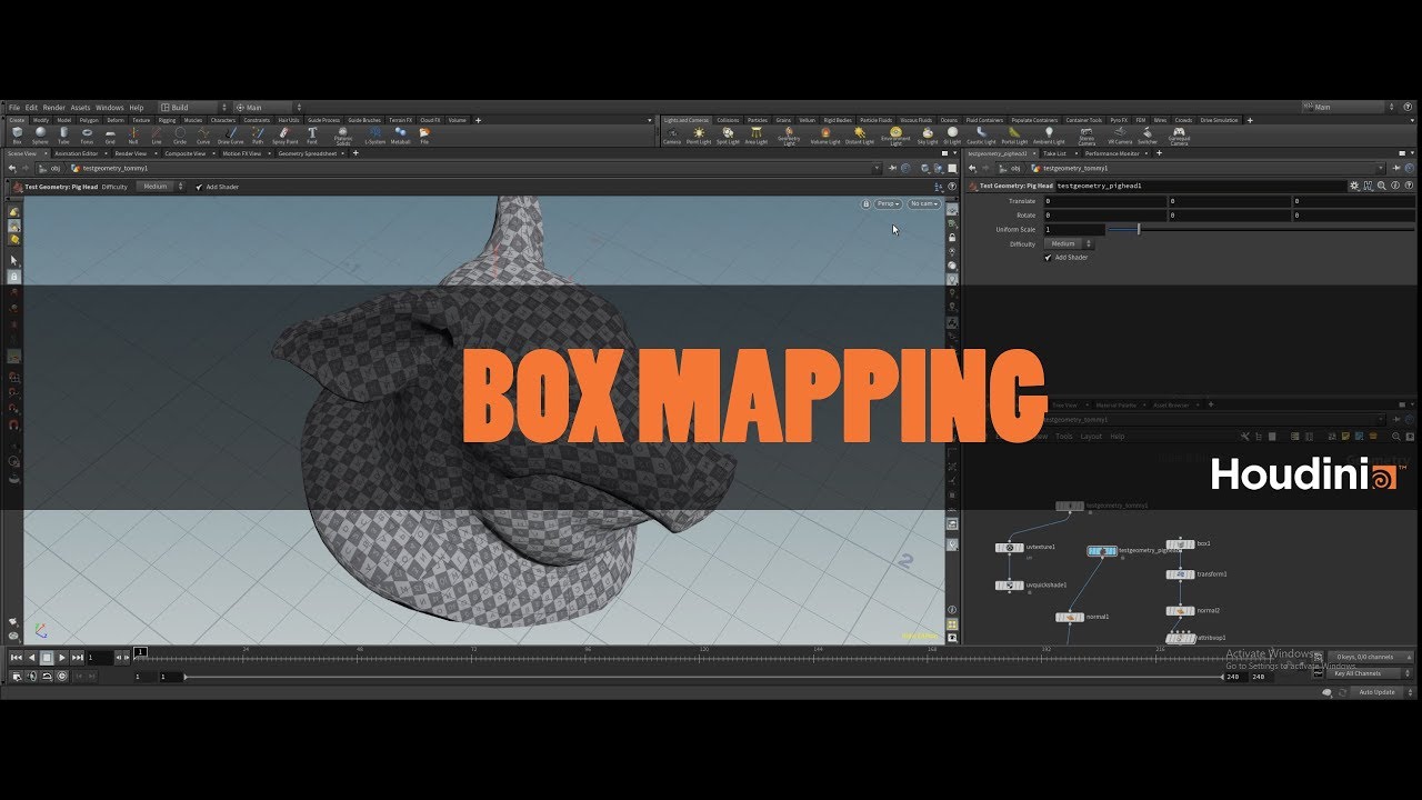 Box Mapping HDA In Houdini - YouTube