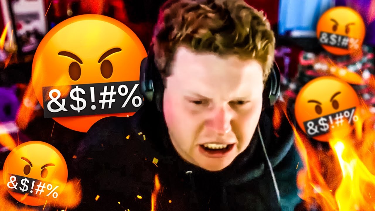 Reacting to the Best Behzinga Rage Moments - YouTube