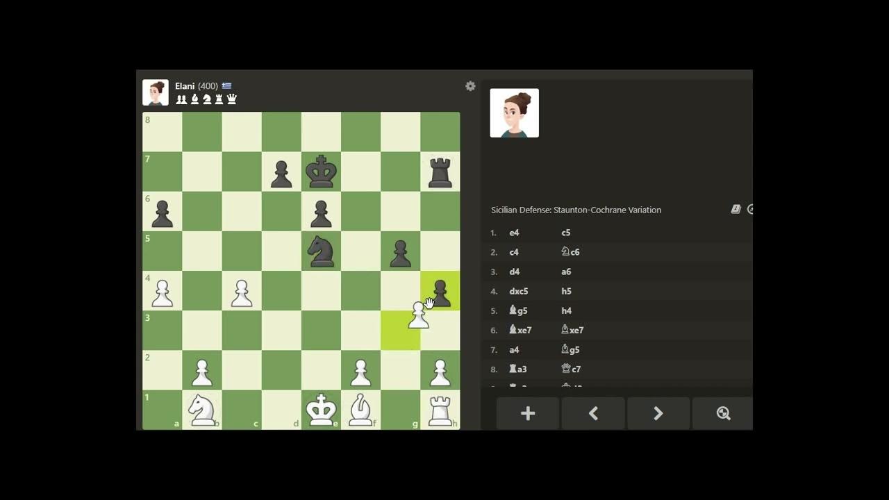 I am the best chess player (beating Elani) - YouTube