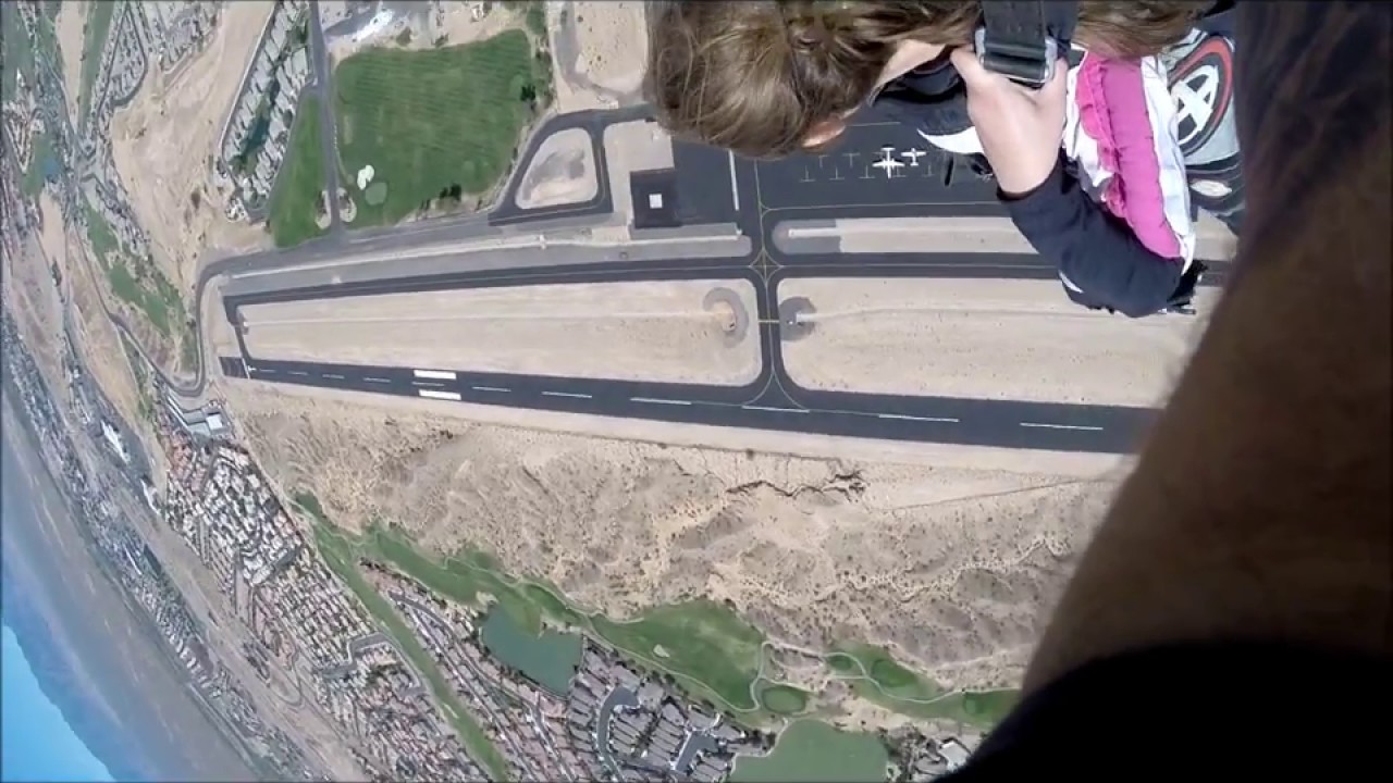 Skydiving at Skydive Mesquite - YouTube