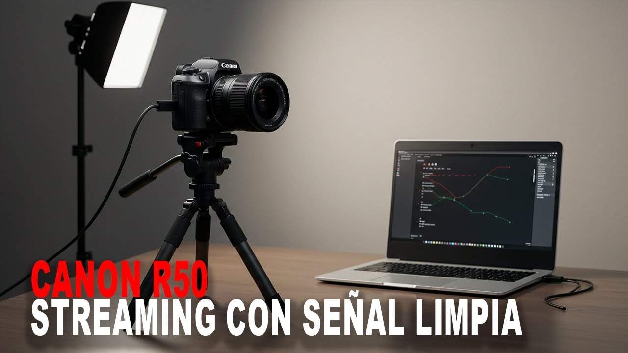 Configura tu Canon R50 para Streaming | Señal HDMI limpia paso a paso ...
