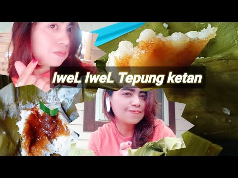 Kue Basah iweL iweL || Tepung ketan