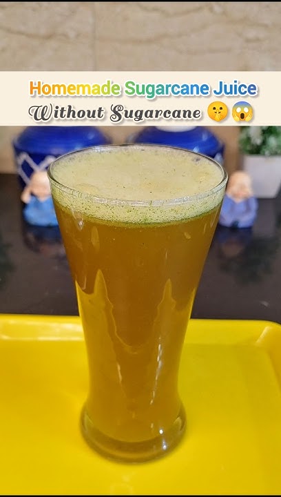 Sugarcane Juice, Without Sugarcane?😱🤫 #shorts #drinks #sugarcane #juice #trendingshorts # ...