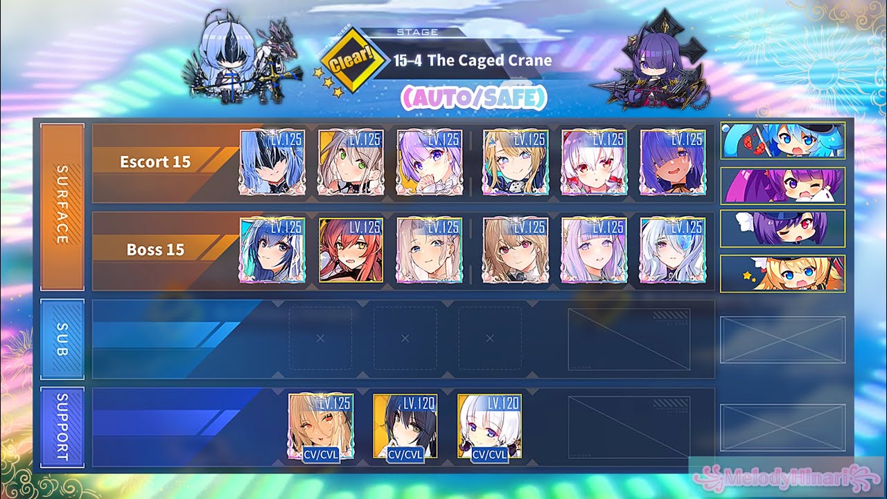 [Azur Lane] Auto 15-4 Team UPDATE Ft. Alsace & Mogador (June 2024 ...
