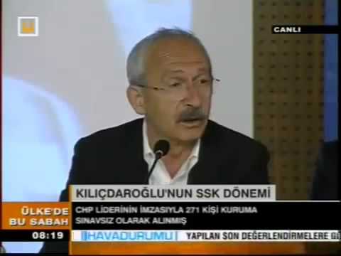 Kılıçtaroğlu SSK genel müdürlüğünde 70 Akrabasını sınavsız işe almış avi