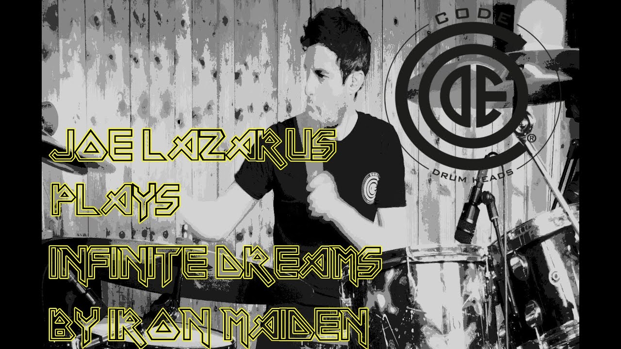 JOE LAZARUS PLAYS - INFINITE DREAMS BY IRON MAIDEN - YouTube
