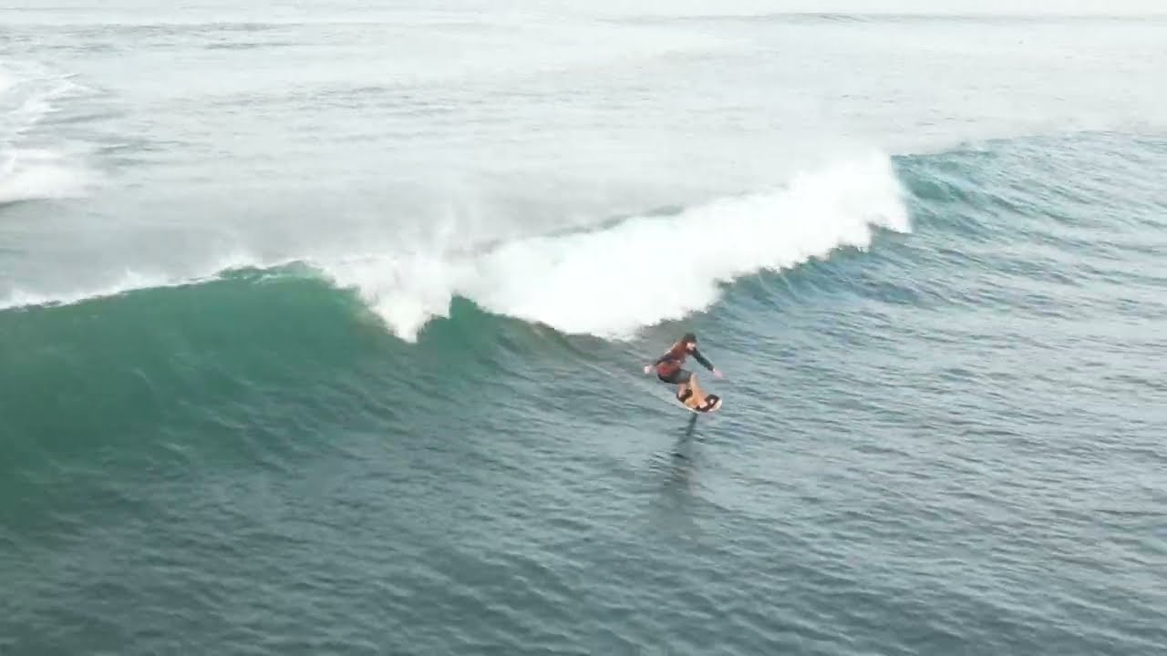 Epic Tow Foil Surfing Scenes 🎬 - YouTube