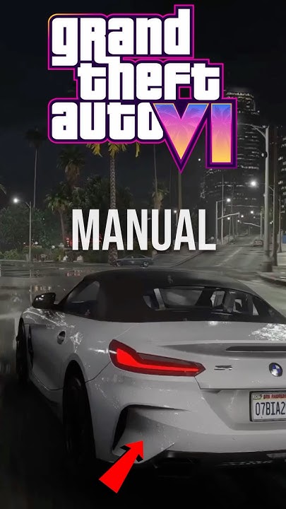 Manual Cars Seen in GTA 6... - YouTube