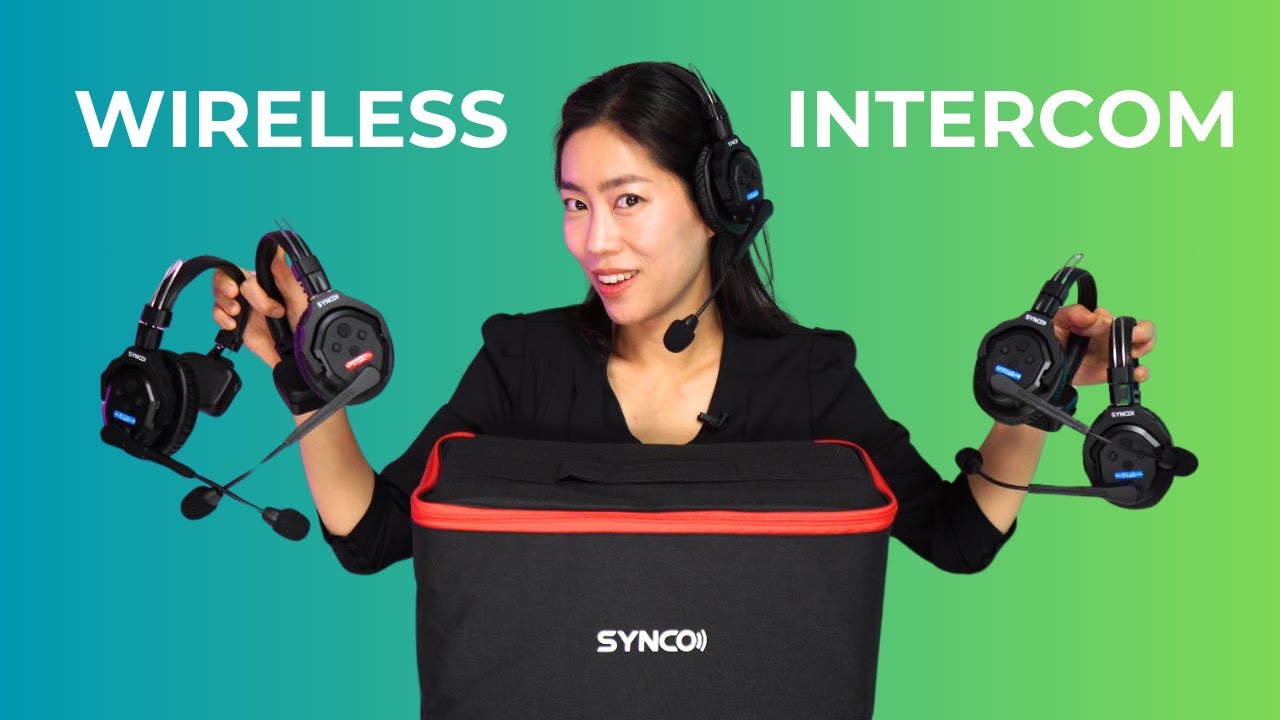 Wireless film crew intercom: SYNCO XTALK X5 Review - YouTube