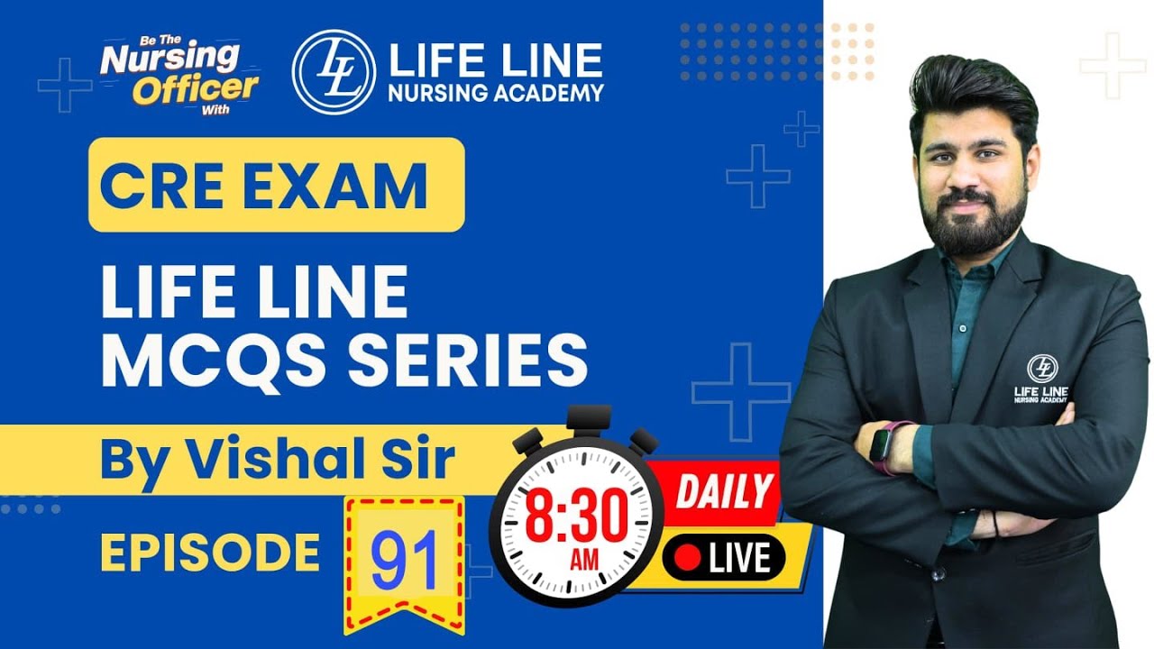 Episode -: 91 | Life Line MCQs Series For CRE Exam | By Vishal Sir ...