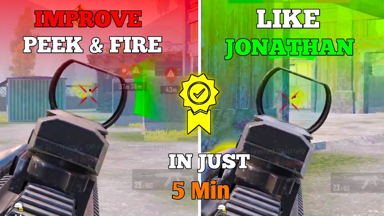 IMPROVE PEEK AND FIRE IN PUBG/BGMI 🔥 BEST PEEK AND FIRE DRILLS | PUBG ...