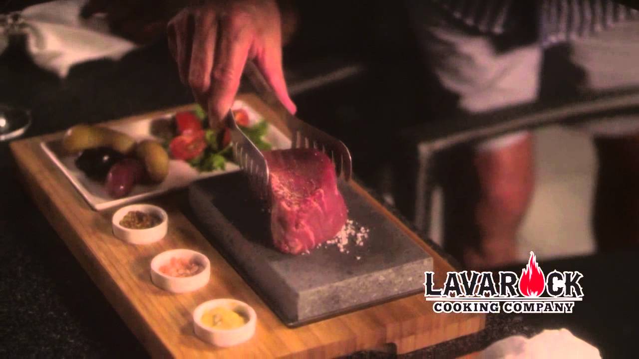 Lava Rock Cooking Tutorial - YouTube
