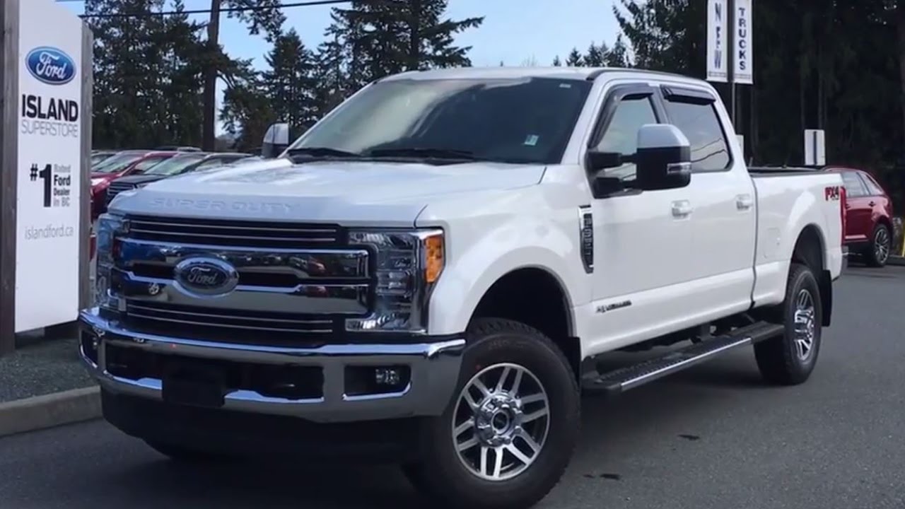 2017 Ford Super Duty F-350 SRW Lariat FX4 V8 Diesel SuperCrew + Camper ...