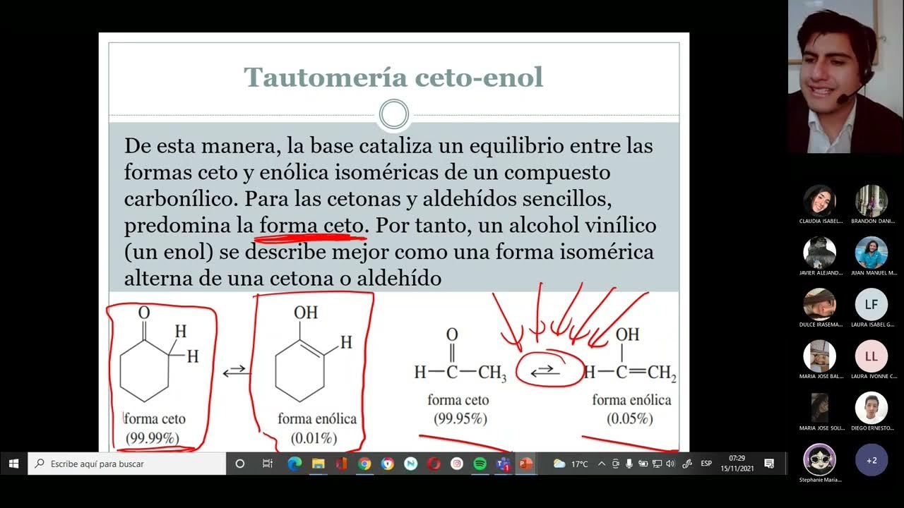 Condensaciones y sustituciones en alfa de compuestos carbonílicos - YouTube