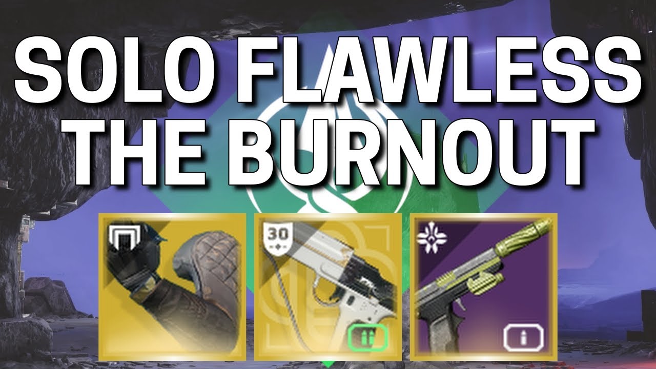 Man I Love Forerunner | Solo Flawless The Burnout [Destiny 2] - YouTube