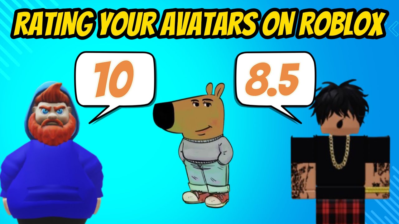 RATING YOUR AVATARS on Roblox | CRAZY Avatars - YouTube