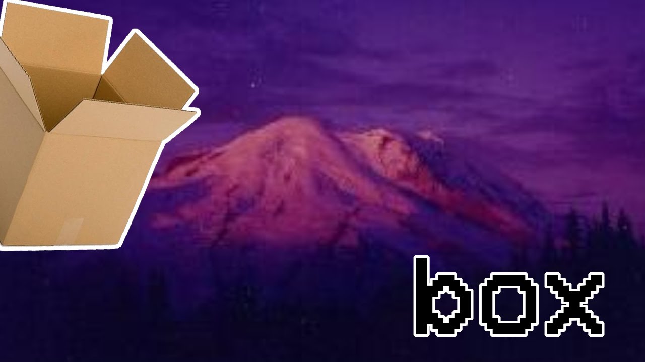 Putting a box on top of a volcano - YouTube