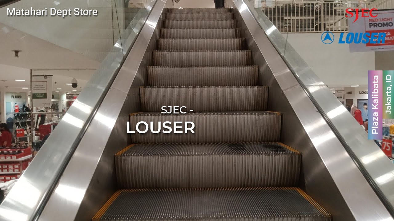SJEC-Louser Escalators - Matahari Plaza Kalibata, Jakarta, ID - YouTube