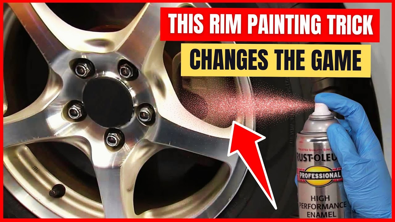 How To Spray Paint Your Wheels the Right Way (Cheap, Easy & Stunning ...
