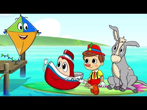 Little Tiny Boat - kids song Toy Cartoon Nursery Rhyme and Song