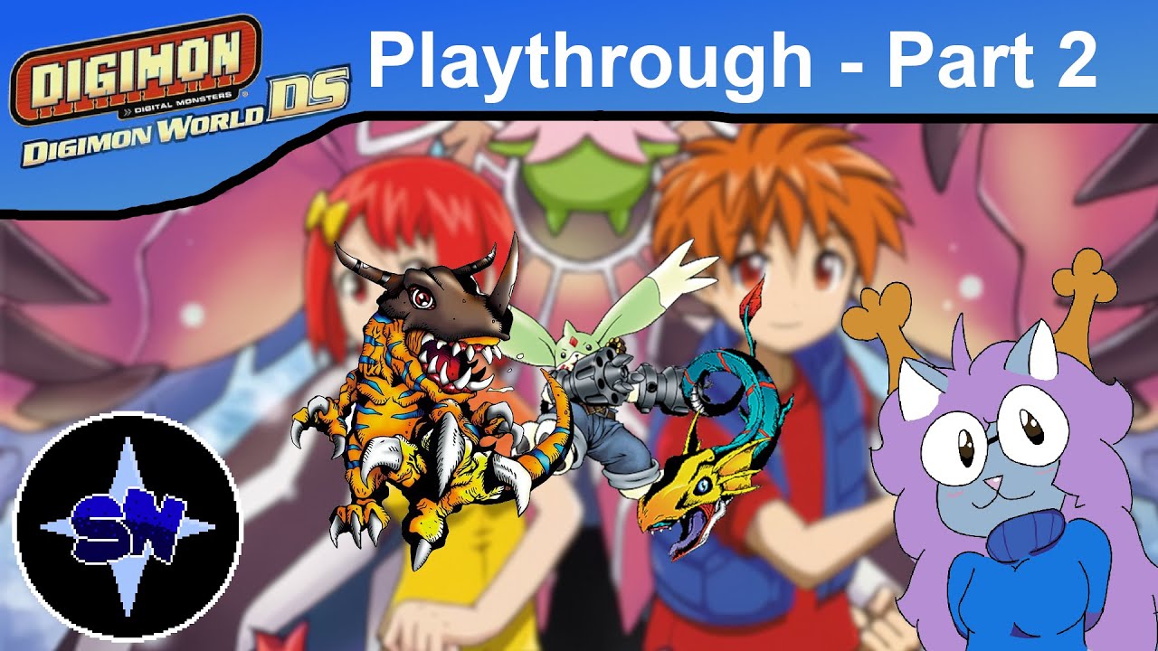Digimon World DS | PLAYTHROUGH | Episode 2 - Saving Phil, Becoming a ...