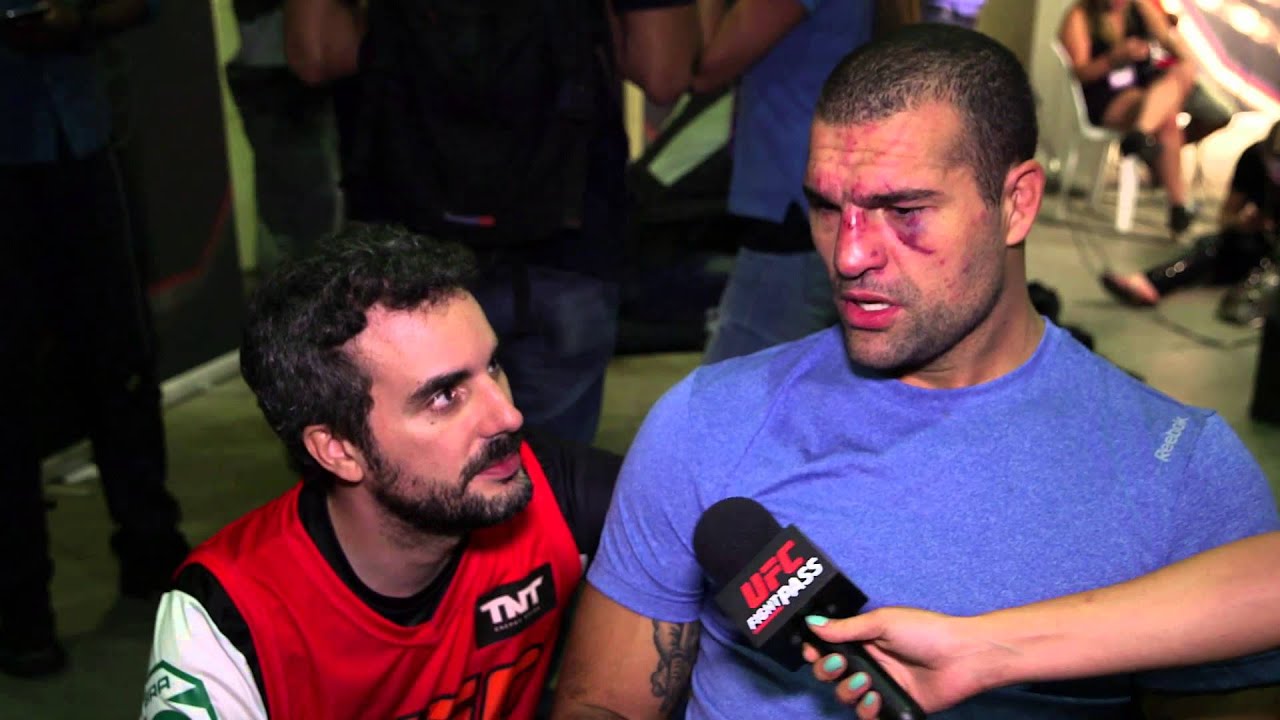 UFC 190: Shogun Rua Backstage Interview - YouTube