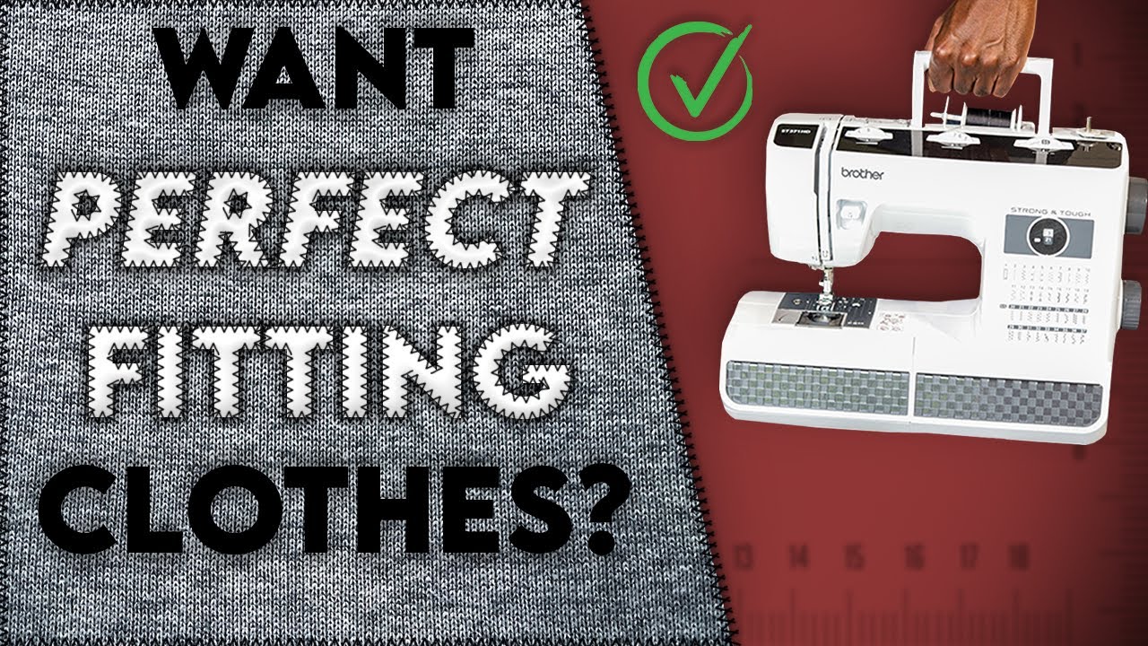 2 Minute Sewing Machine Tutorial For PERFECT Fitting Clothes - YouTube