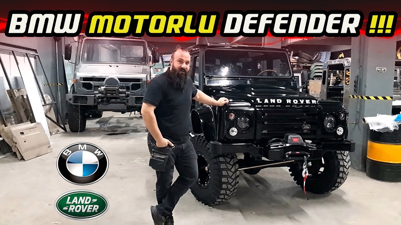 BMW Motorlu Defender | Black Spectre //M57 - YouTube