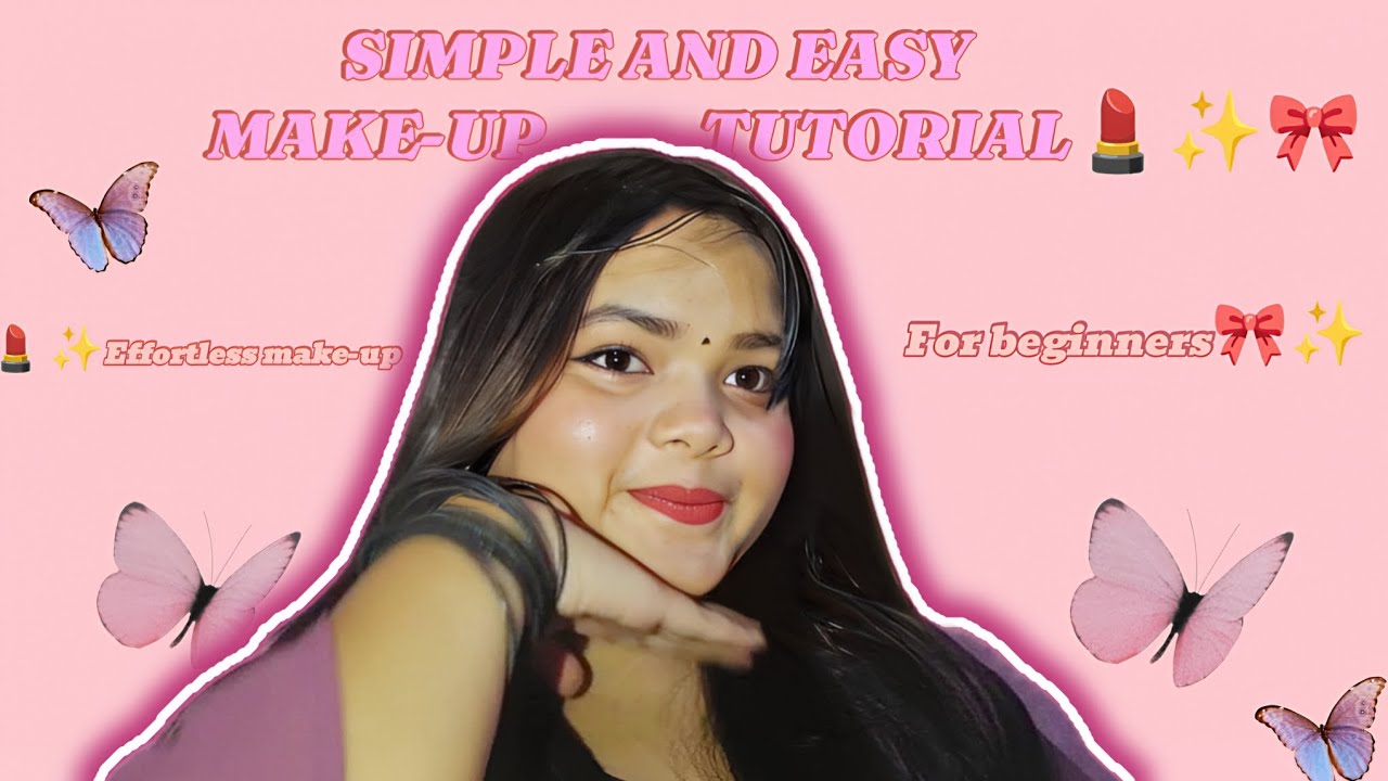 Simple and easy make-up tutorial for beginners 💄 #makeuptutorial - YouTube