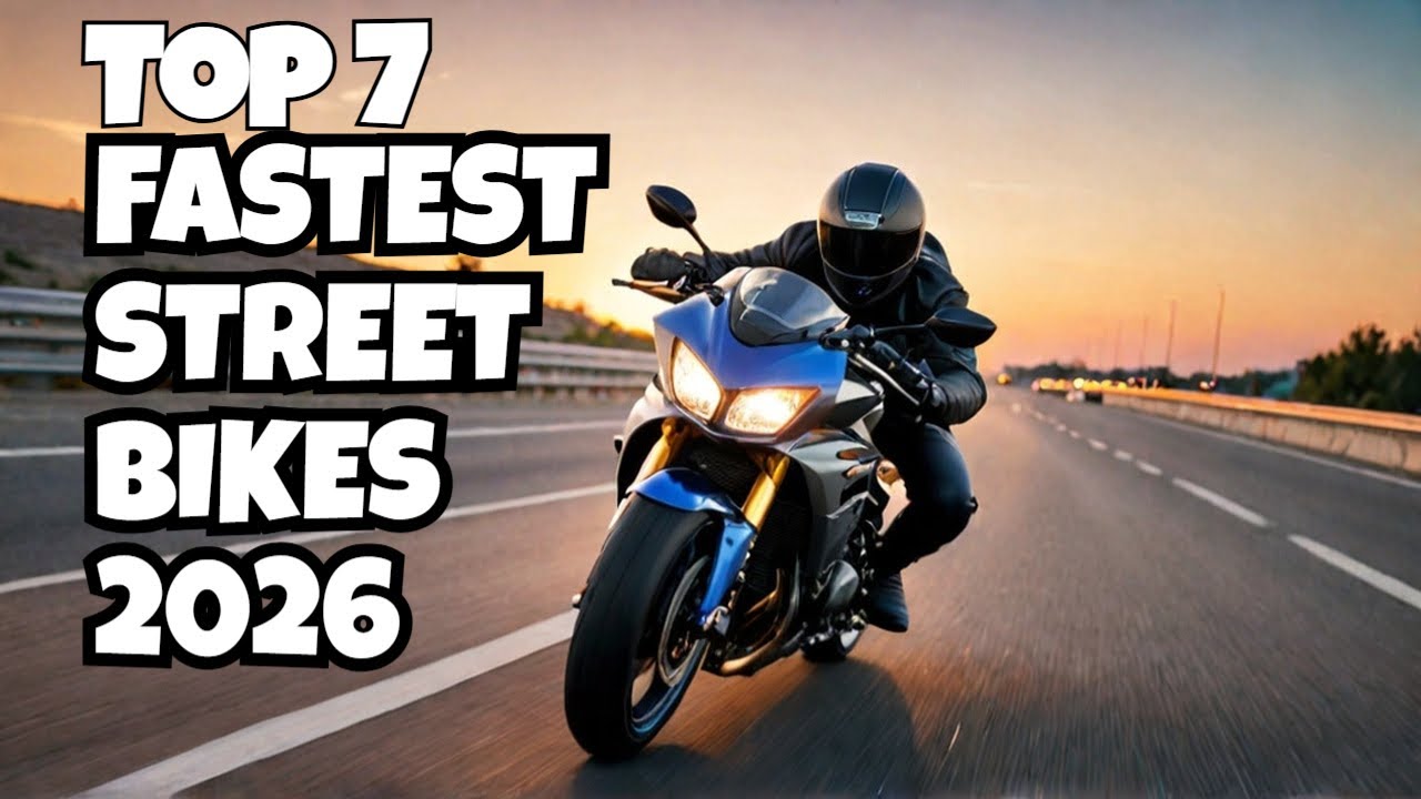 The 7 Fastest Street Legal Motorcycles 2026! Reviews & Buying Guide ...