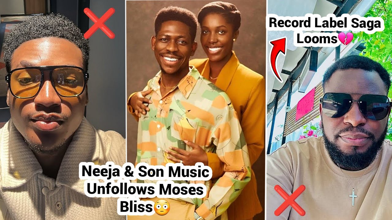 Moses Bliss Record Label Saga Looms As NEEJA & SON Music UNFOLLOWS Moses Bliss #mosesbliss - YouTube