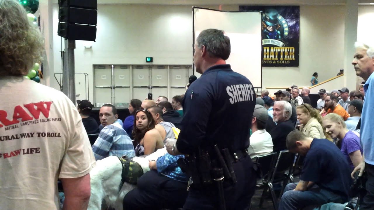 Cannabis cup 2014 Denver. Adams CO.Sheriff asks? - YouTube