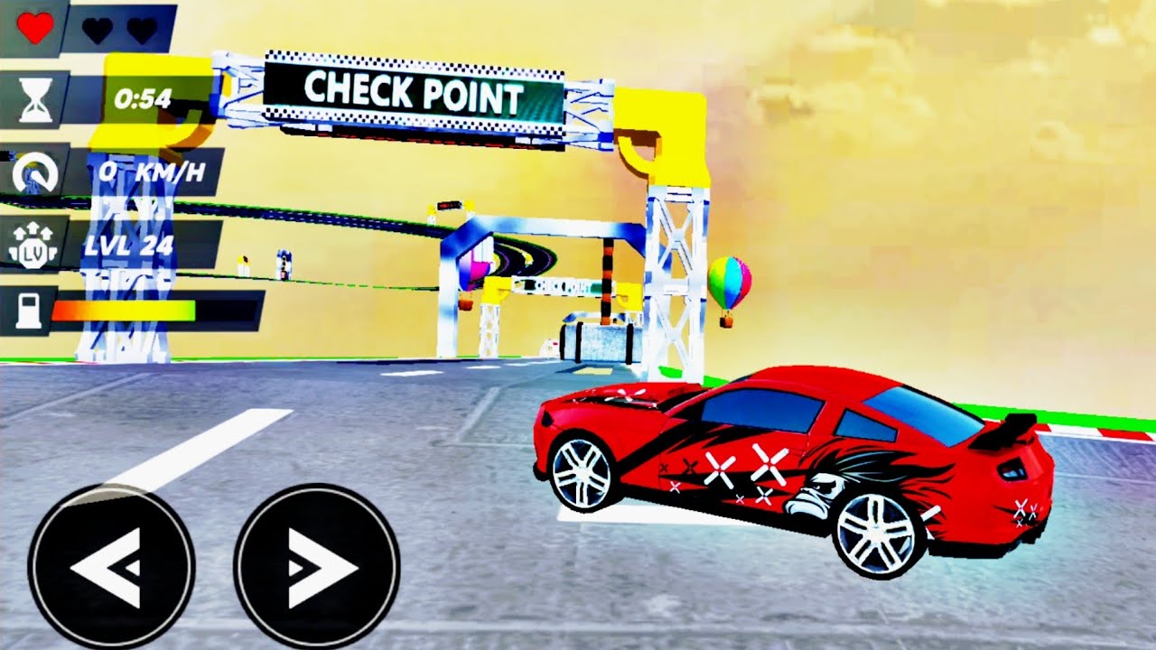 Car Stunt Race and Ricing Games 189 Android Gameplay - YouTube