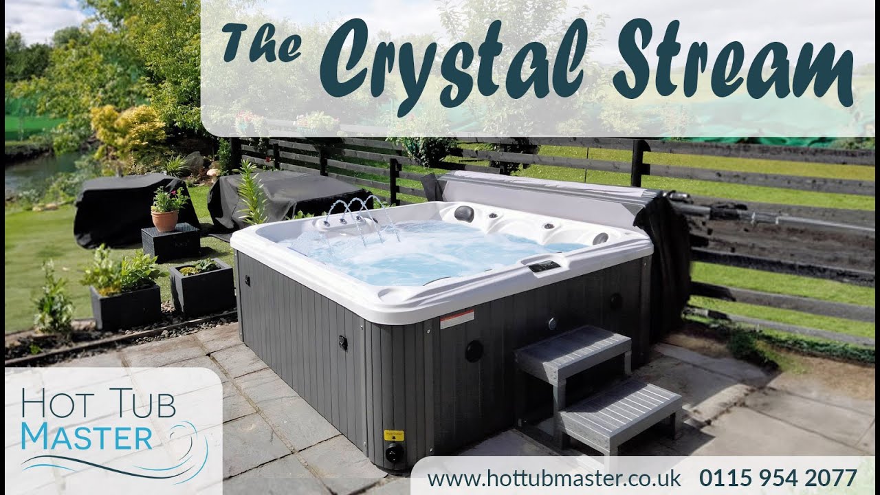 The Crystal Stream 5 Seater hot tub - YouTube